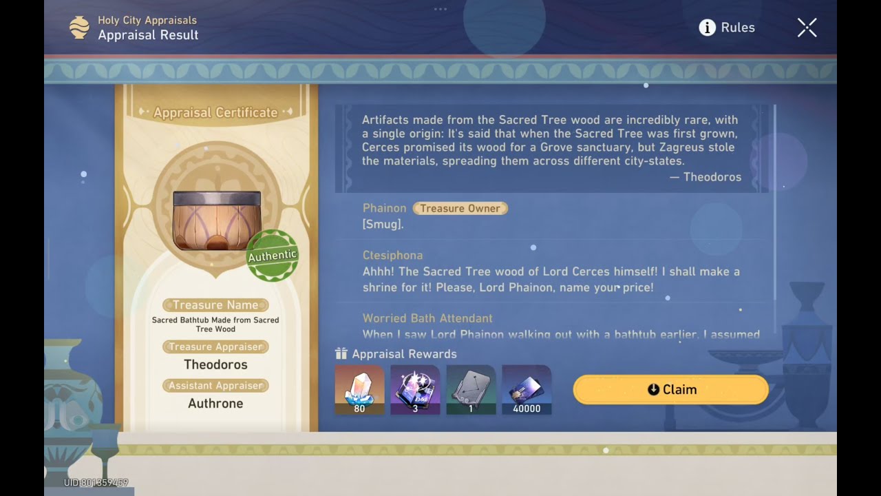 [Honkai: Star Rail Adventure Mission] Holy City Appraisals - Day 7 ...