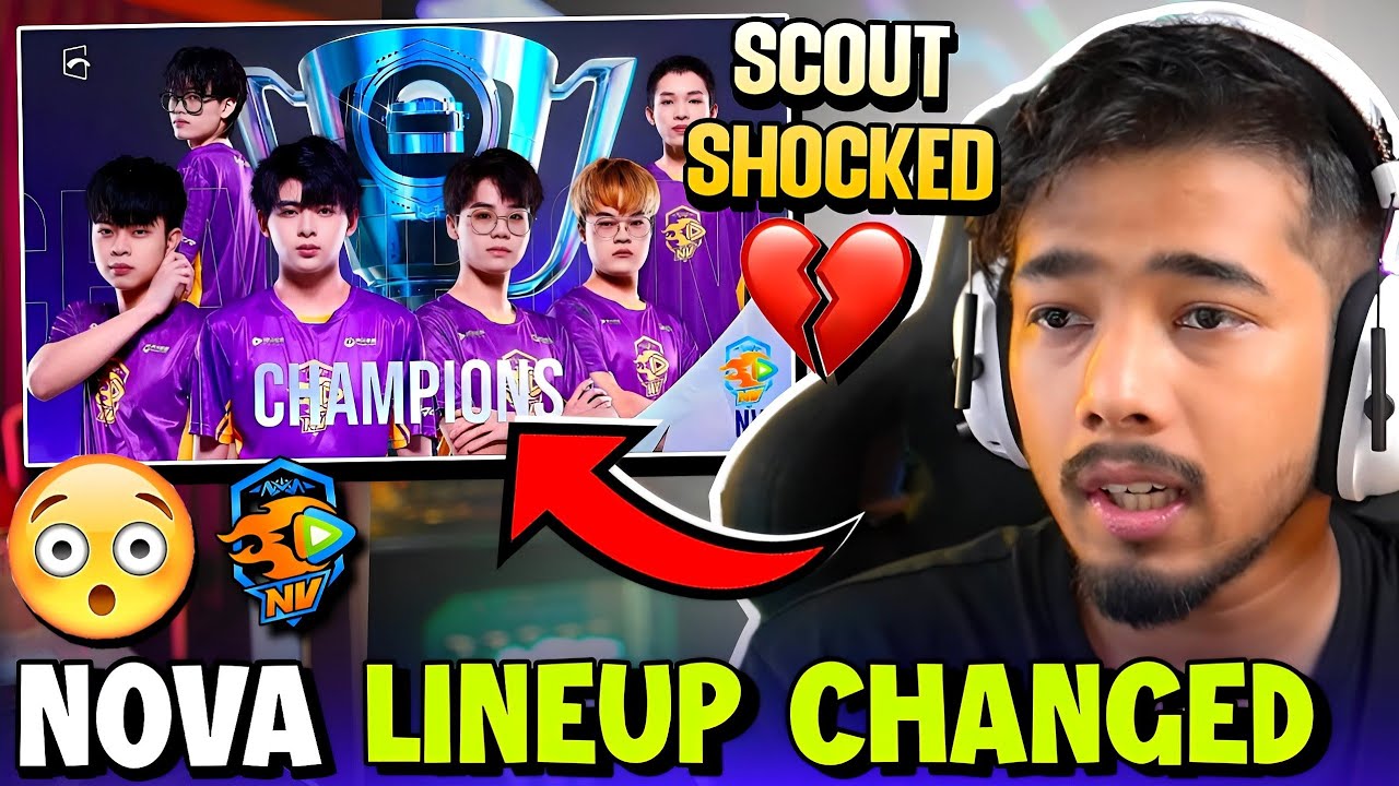 Scout SHOCKED on Jimmy Left Nova🥺😥 Nova Lineup Changed💔 - YouTube