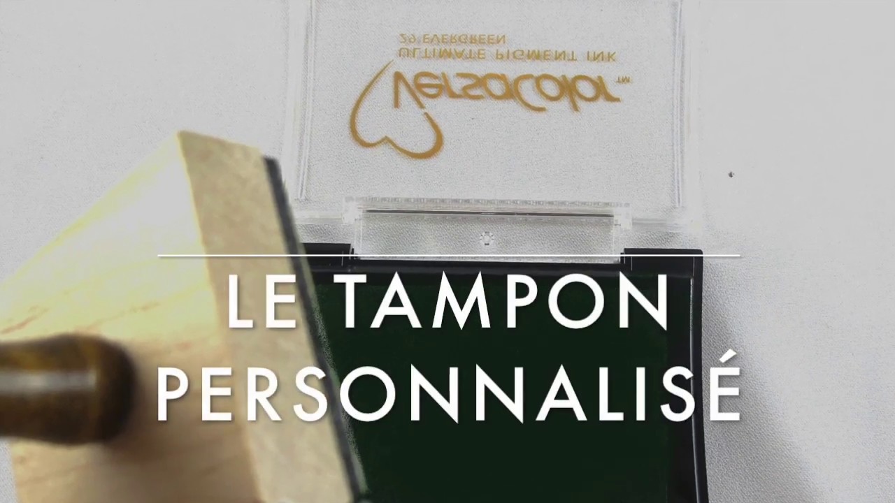 Où faire un tampon personnalisé ? Nos idées sur différents supports ...