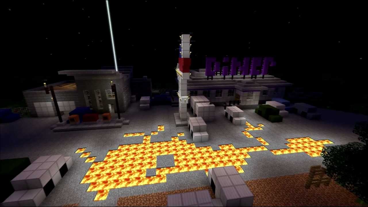 The Minecraft Zombies Project - TranZit Diner (Episode 2) - YouTube