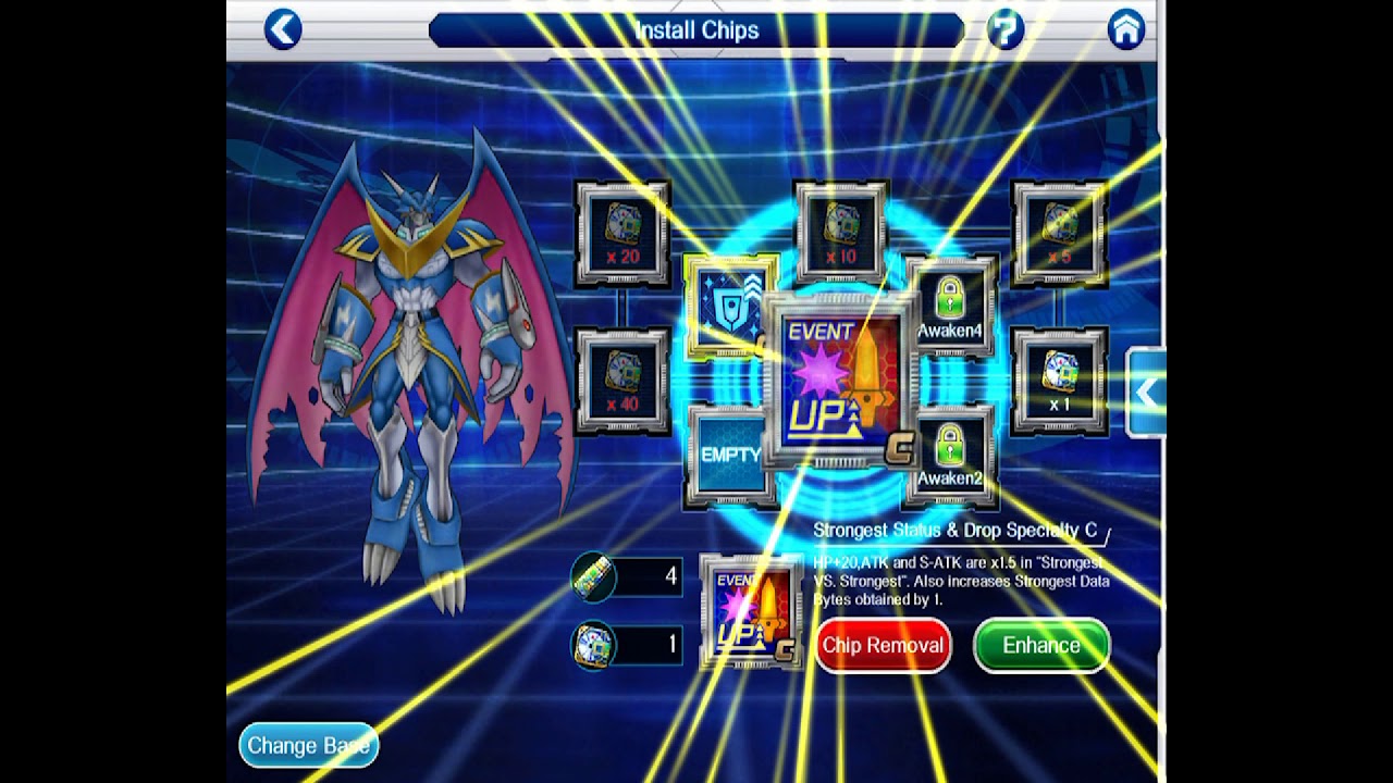 Digimon Links How to Use Chips - YouTube