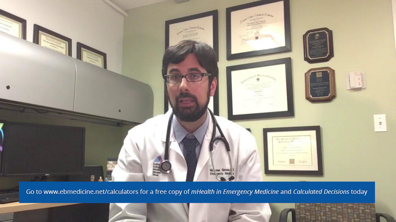 How Dr. Nick Genes uses MDCalc and EB Medicine - YouTube