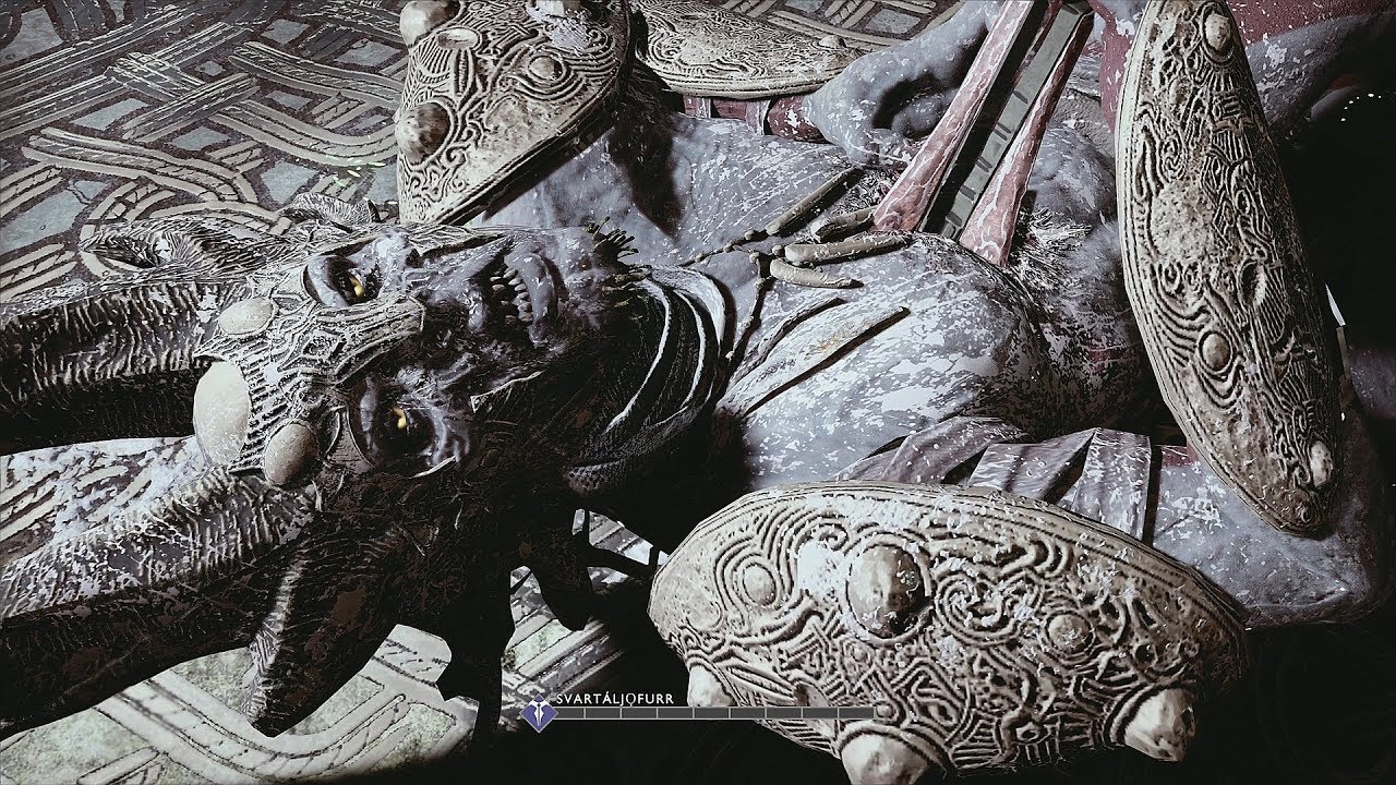 God of War 4 King Of The First Realm Boss Fight No Damage Walkthrough ...