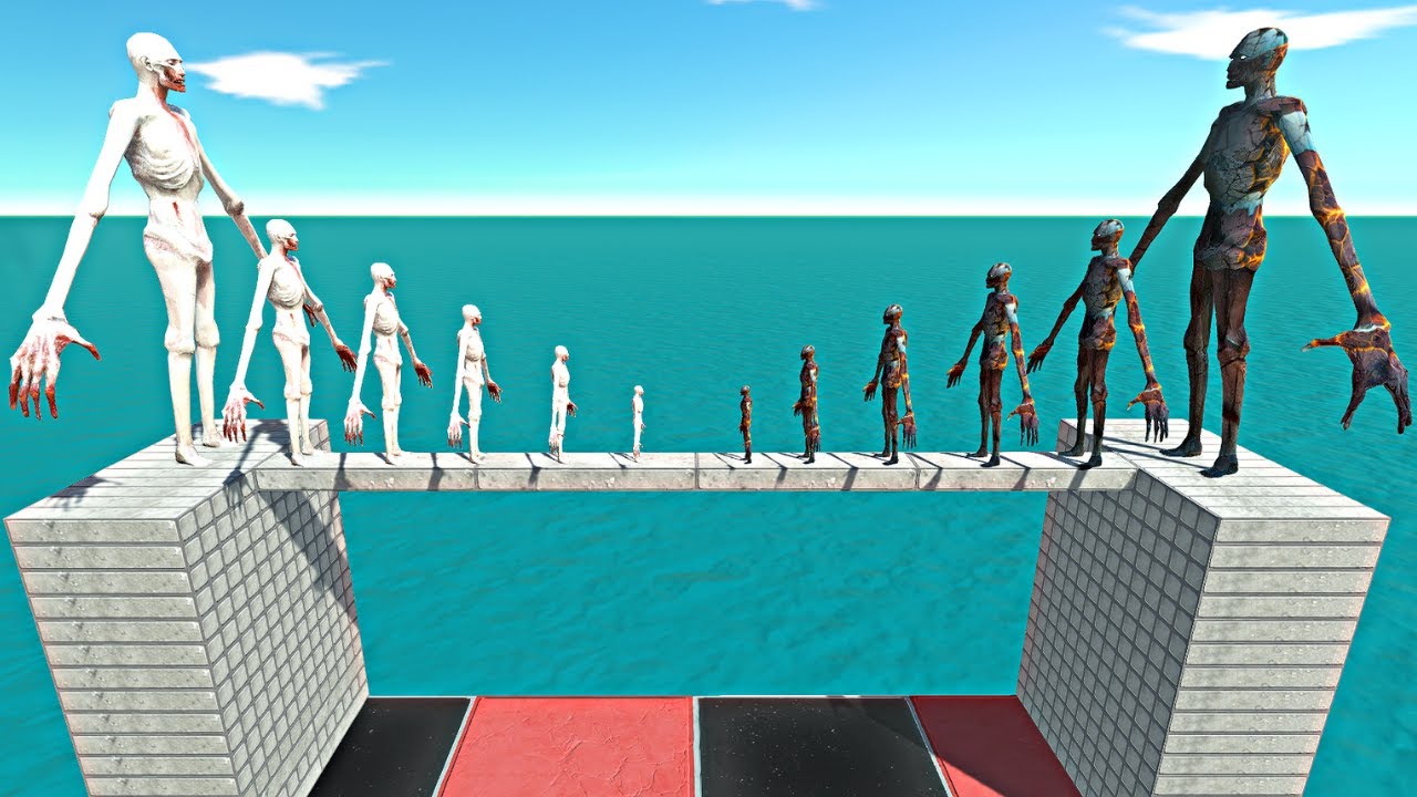 Epic Growing Zombie War | Scp-096 vs Zombie Itself - Animal Revolt ...