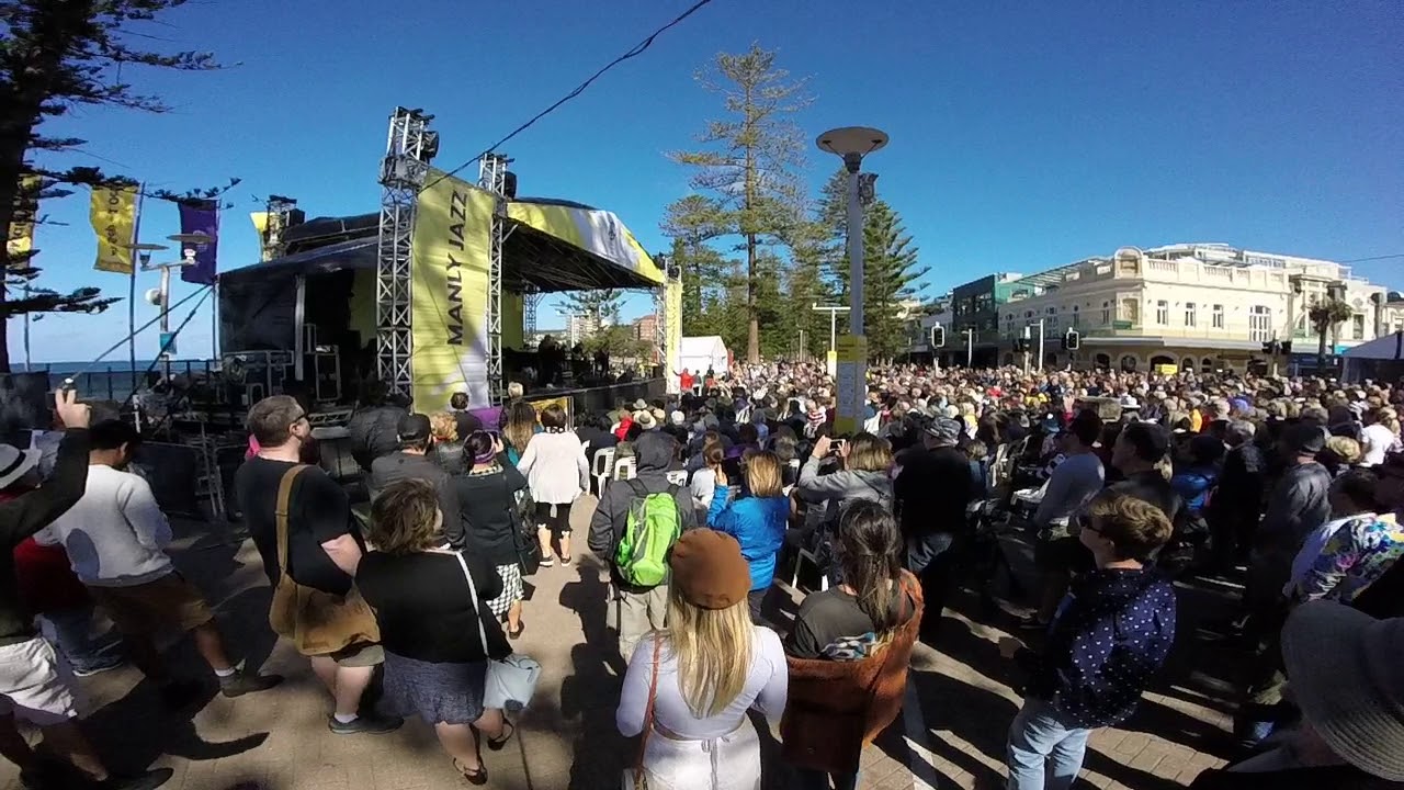 Manly Jazz Festival 2018 - Just a little bit - YouTube