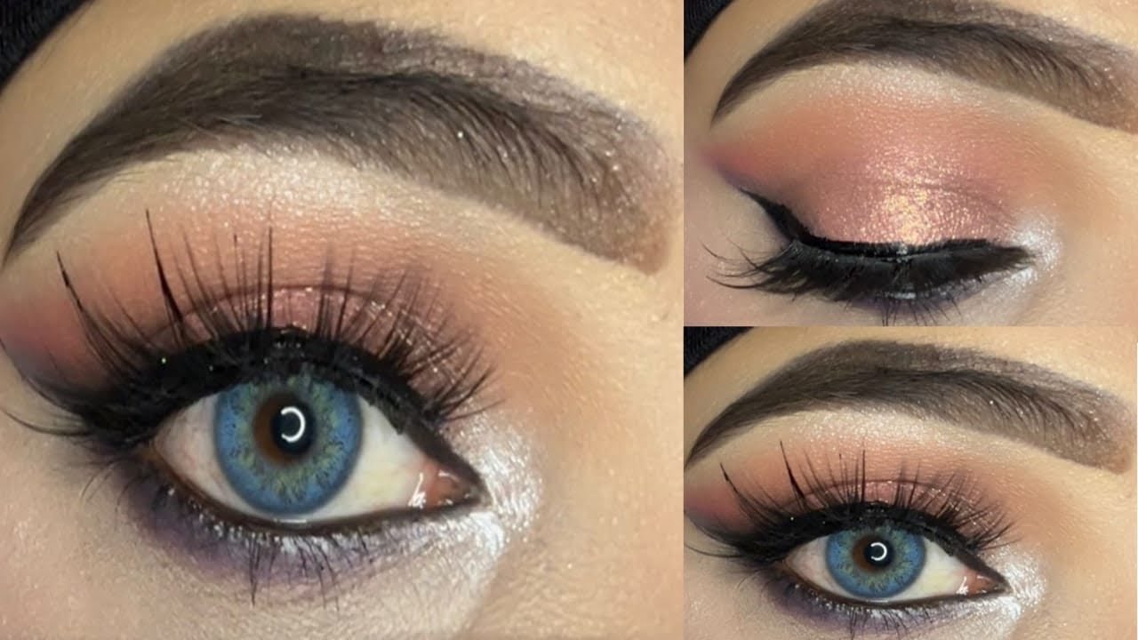 How to : Simple Pink Eyeshadow Tutorial | Soft Pink Eyeshadow tutorial ...