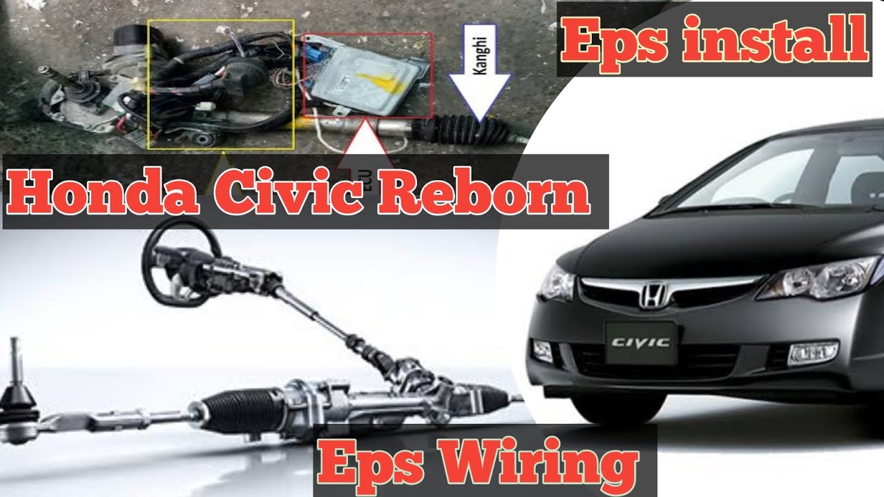 Honda Civic Reborn Electric Power Steering installed Eps to Ecu Wiring ...