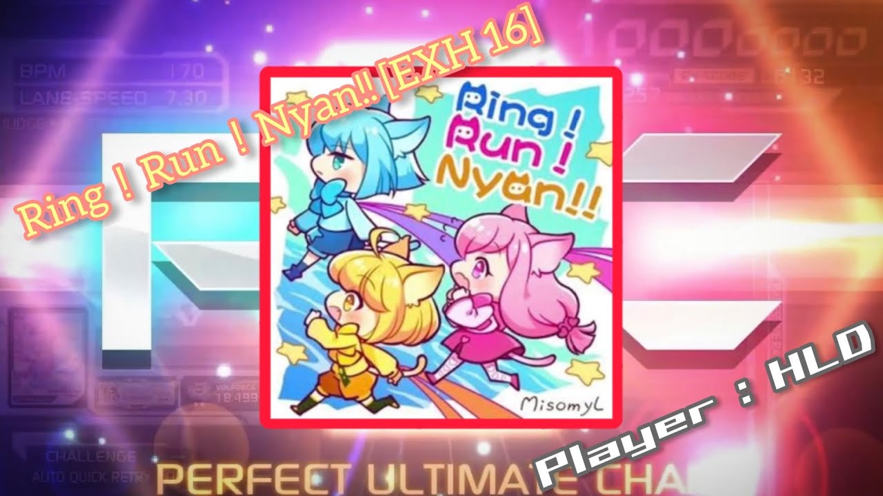 【SDVX EG(コナステ)】Ring！Run！Nyan!! [EXH] PUC - YouTube