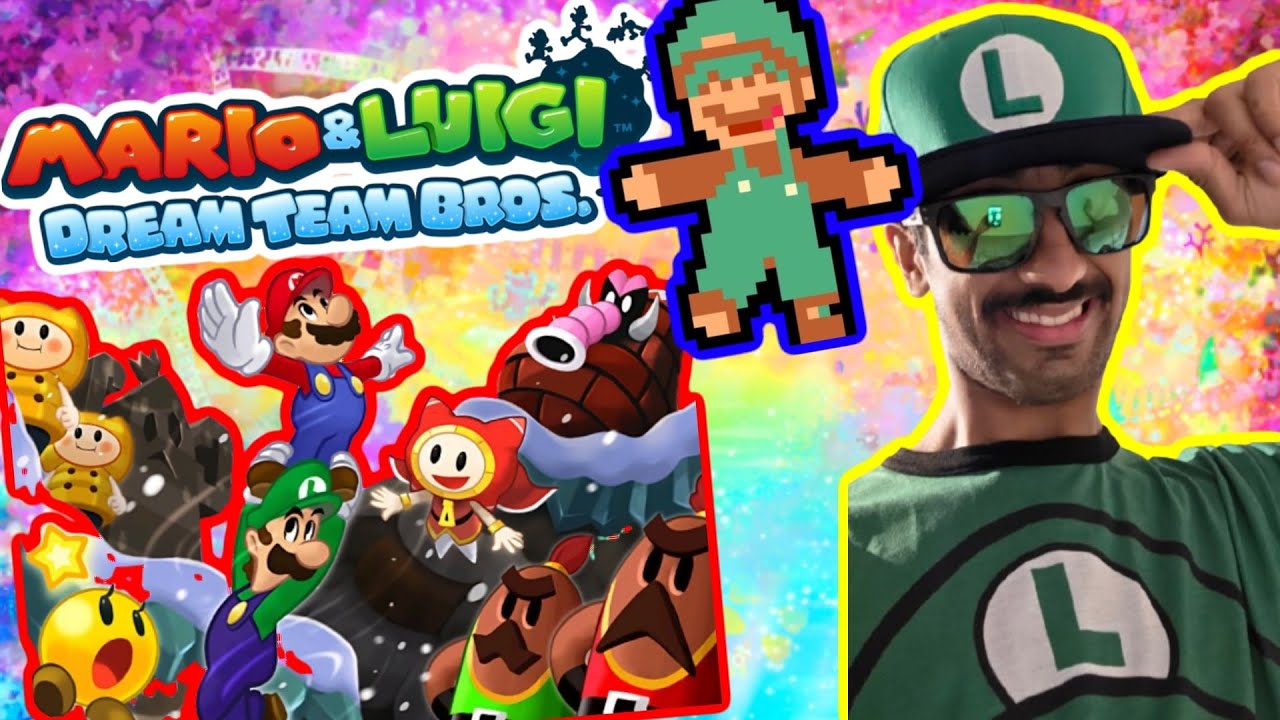 🟢Luiginary-LIVE🔴| MARIO & LUIGI: Dream Team! | Story Mode Playthrough ...