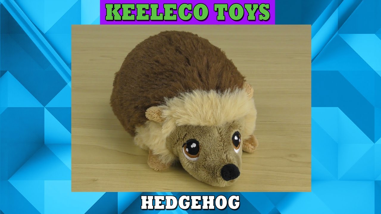 Keel Toys Keeleco Hedgehog Plush Toy Review - YouTube