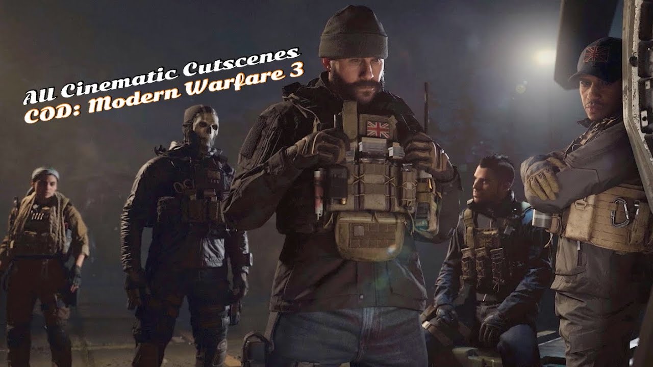 All Call of Duty Modern Warfare 3 Cinematic Cutscenes - YouTube