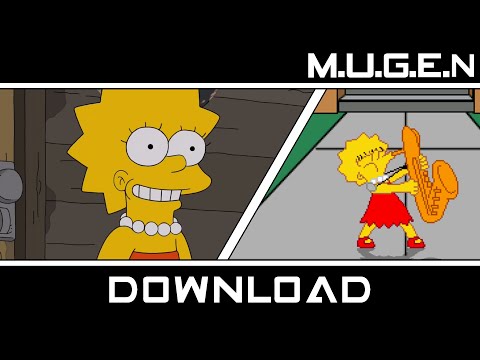 M.U.G.E.N. CHAR | The Simpsons | Lisa Simpson by Tweenies 1998