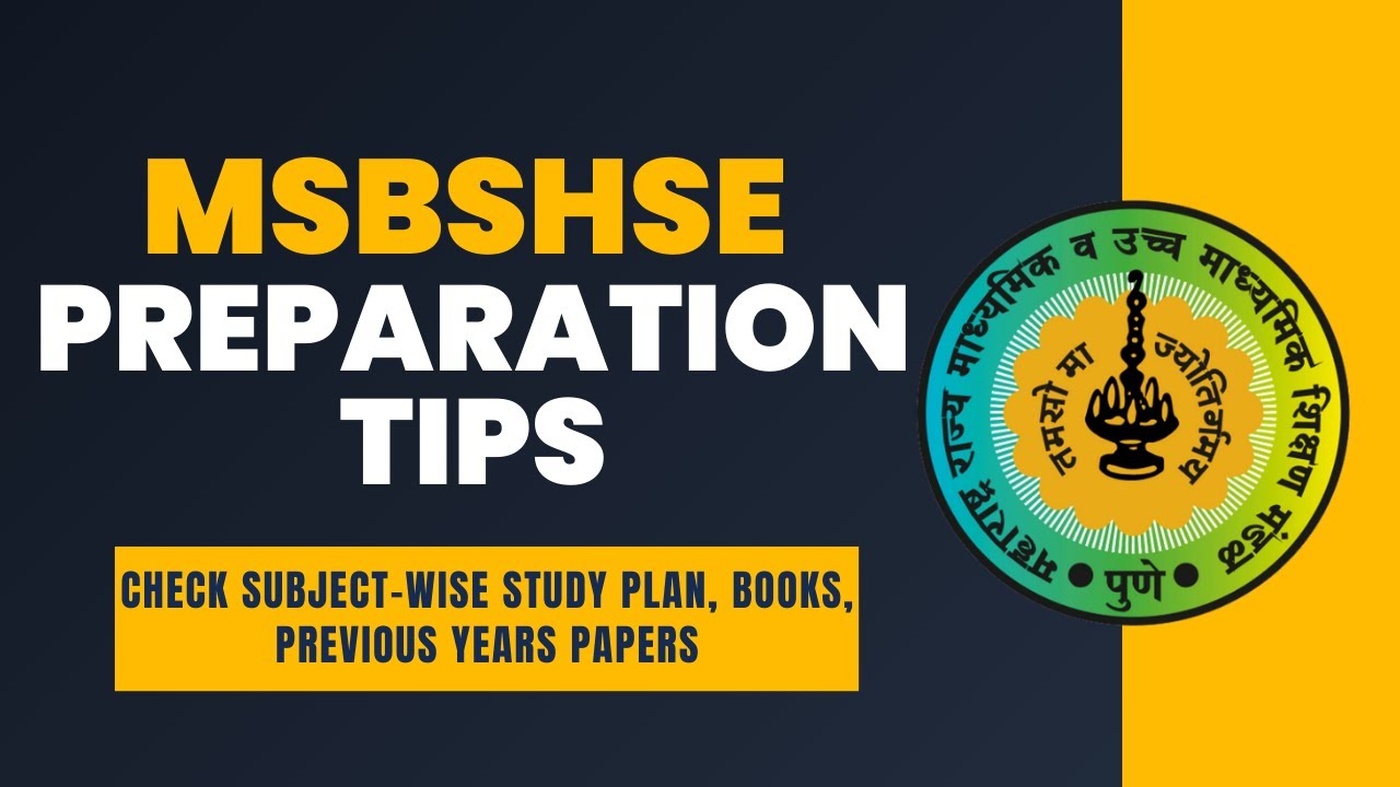 MSBSHSE Preparation Tips 2026 | How to Score High in Maharashtra Board ...
