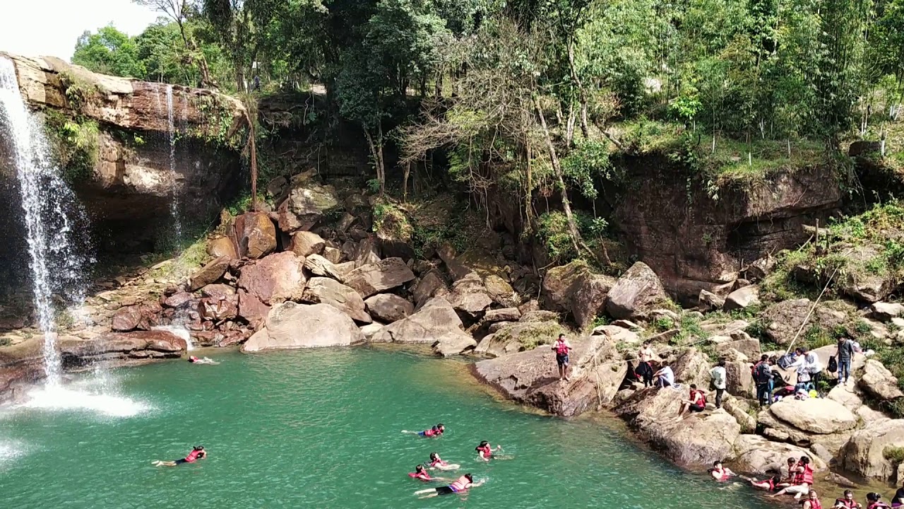 Krang shuri waterfall - YouTube