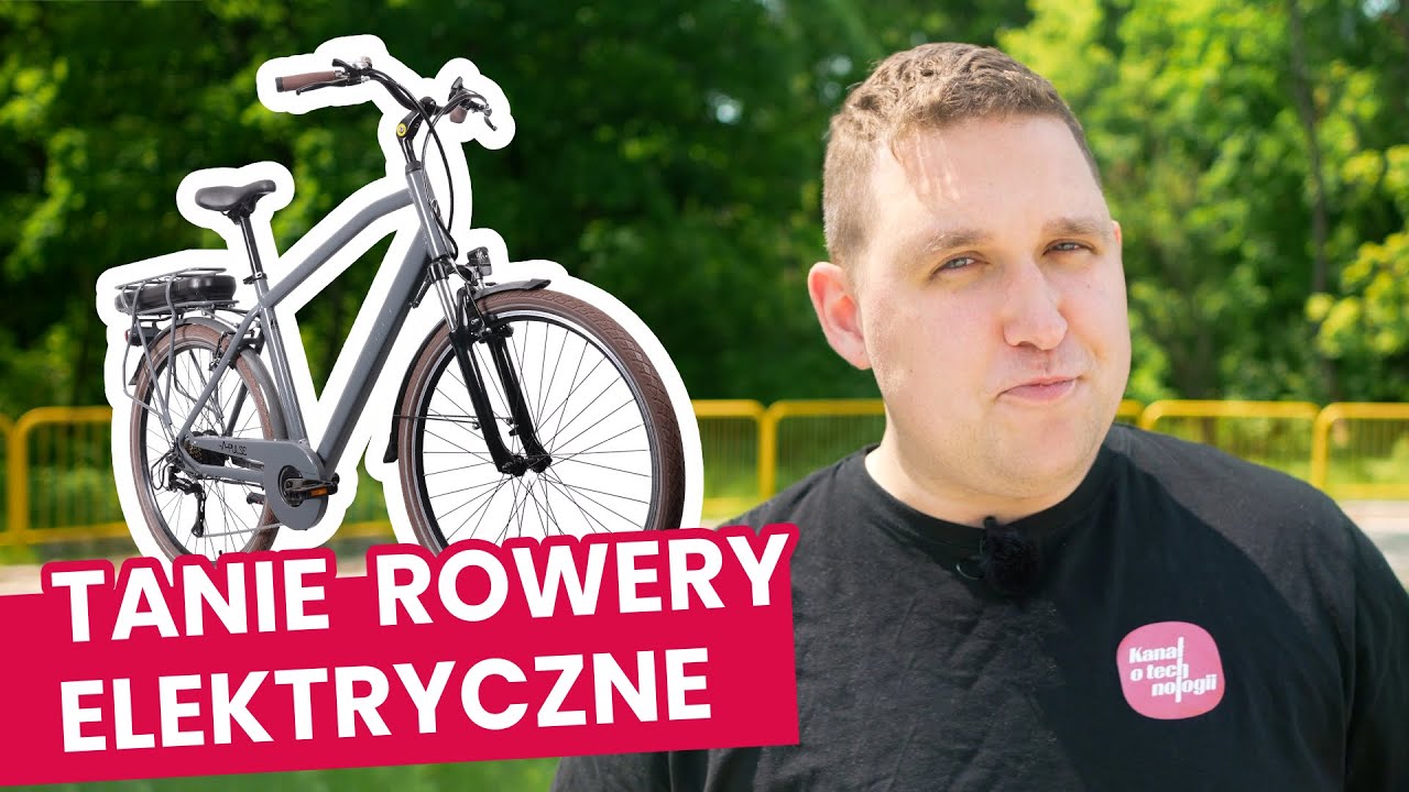 Sprawdziłem TANI rower ELEKTRYCZNY. Idealny do miasta - YouTube
