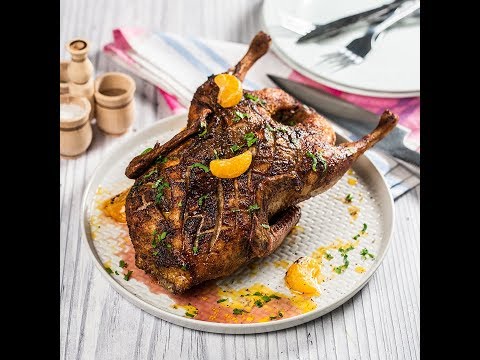 Rață în stil asiatic, la cuptor