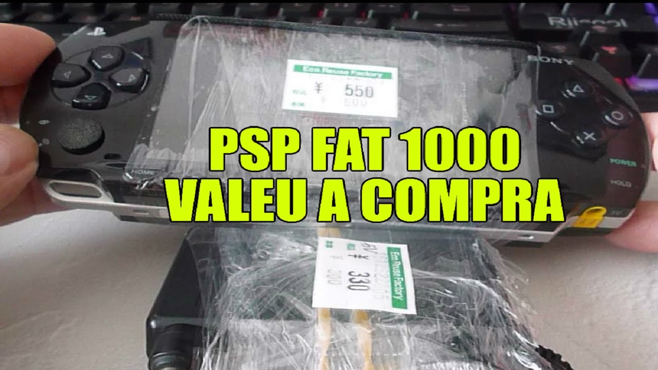 SONY PSP FAT MODELO 1000 JAPAN - YouTube