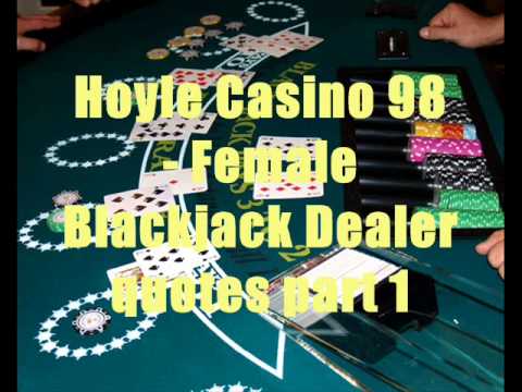 Hoyle Casino 98 - Female Blackjack Dealer Quotes Part 1 - YouTube