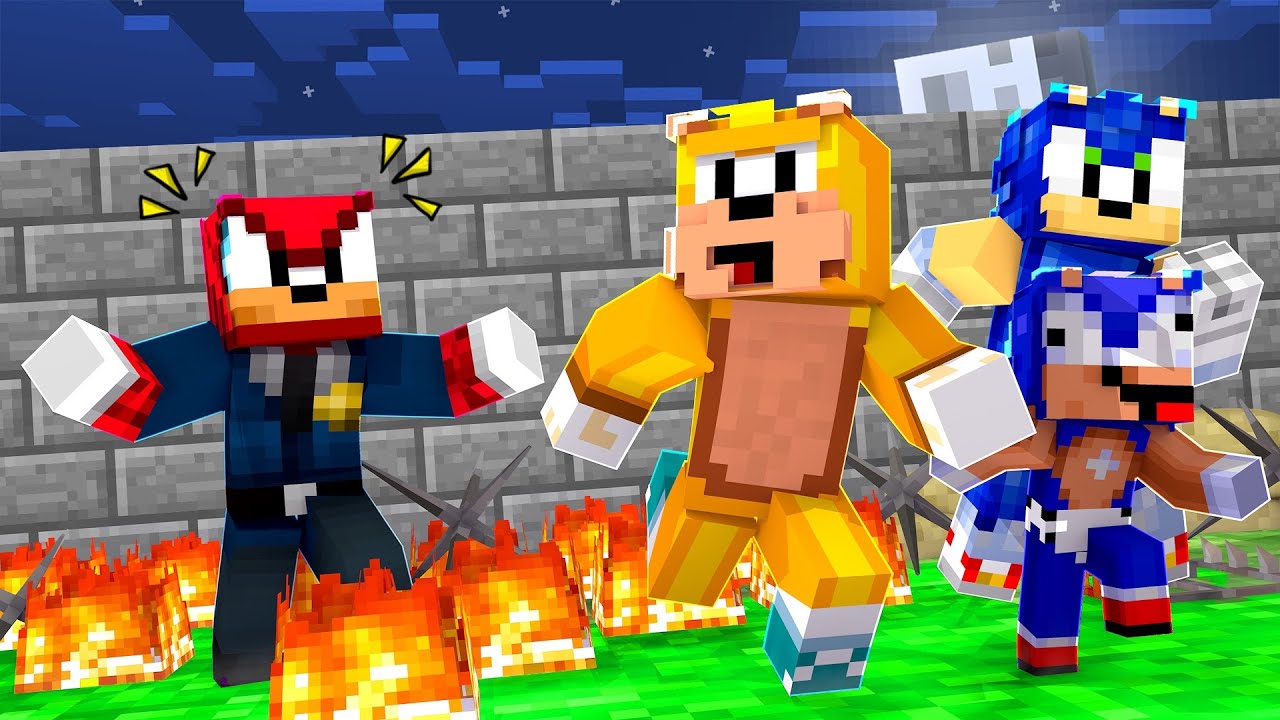 Minecraft - Sega Fun House - Baby Sonic's Prison Break! [7] - YouTube