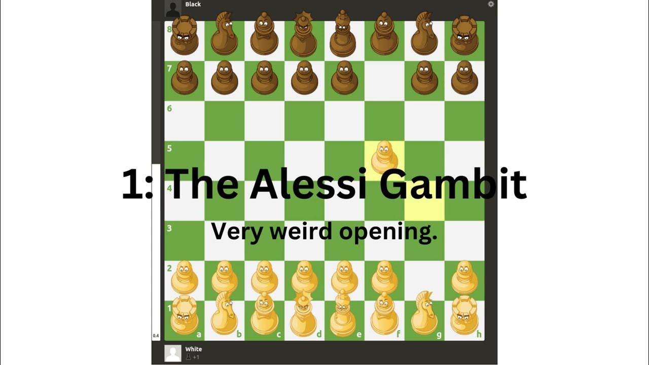 The Weirdest Openings In Chess - YouTube