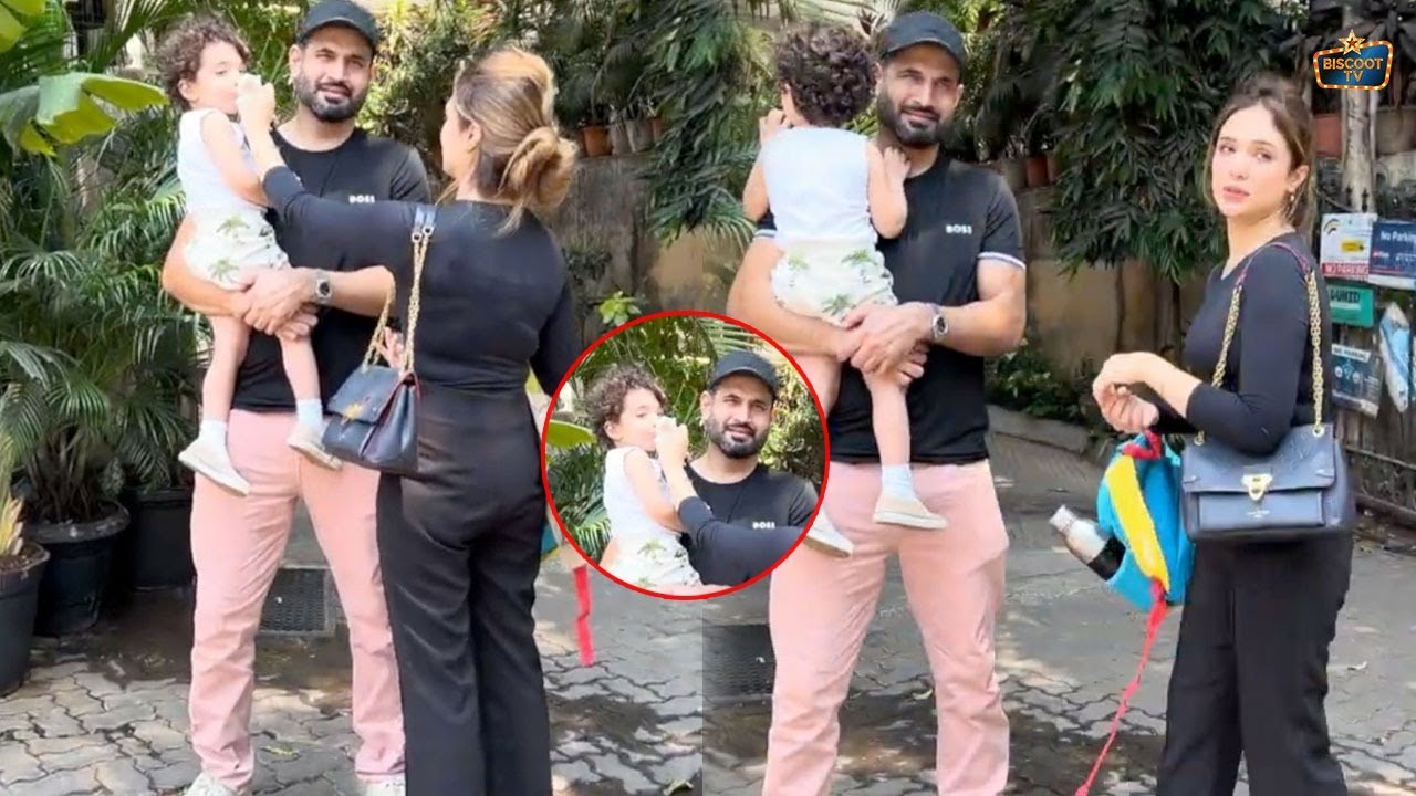 Irfan Pathan And Family Spotted At Popular Cafe In Bandra - YouTube