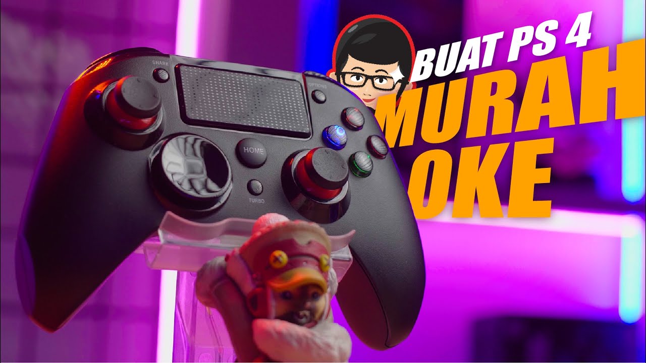 Pengganti Murah Untuk DualShock 4 | Review P4 Series Wireless Gamepad ...