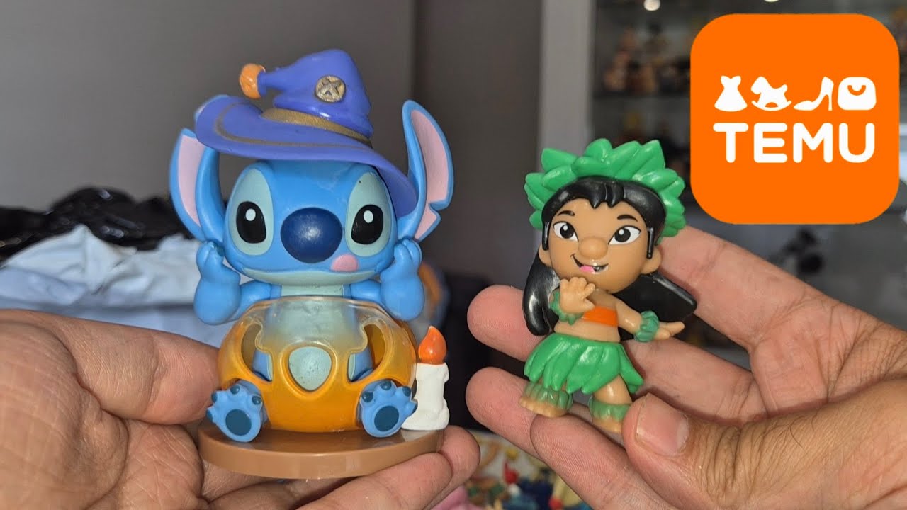 I Bought every LILO & STITCH Figure from TEMU ! - YouTube