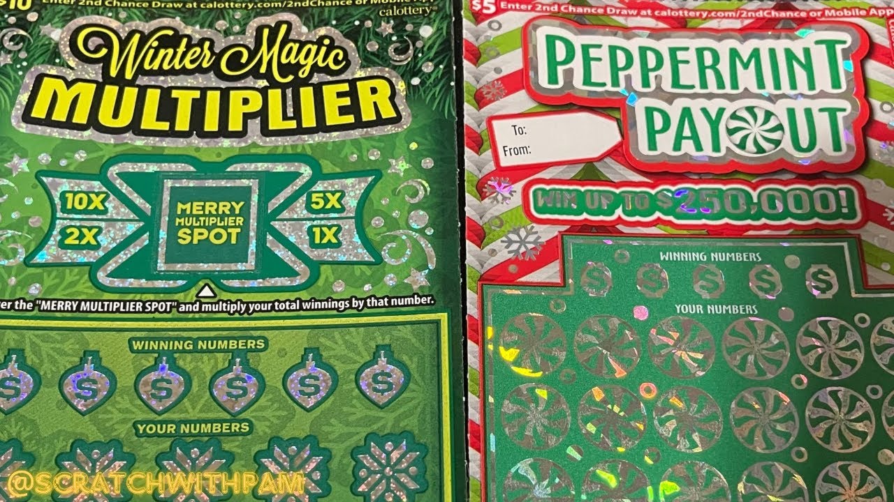 Winter Magic Multipier‼️ ⭐️Peppermint Payout‼️#lottery # ...