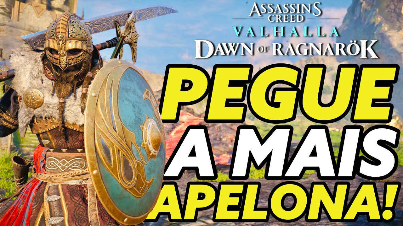 A ARMA MAIS APELONA DE AC VALHALLA DAWN OF RAGNAROK! | Atgeir Mítico ...