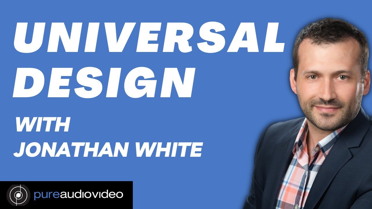 Jonathan White on Inclusion and Universal Design FULL INTERVIEW - YouTube