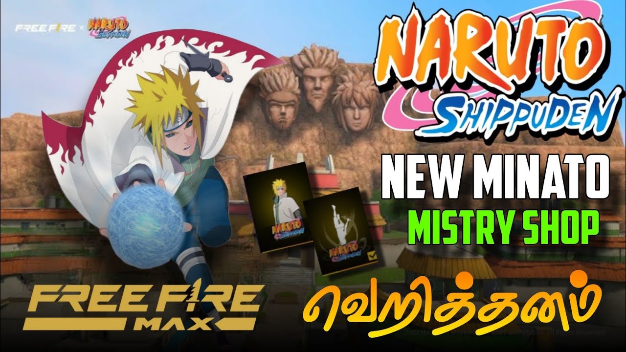 Naruto x Free Fire: Minato Bundle Unlocked! 🔥 Mystery Shop All Items ...