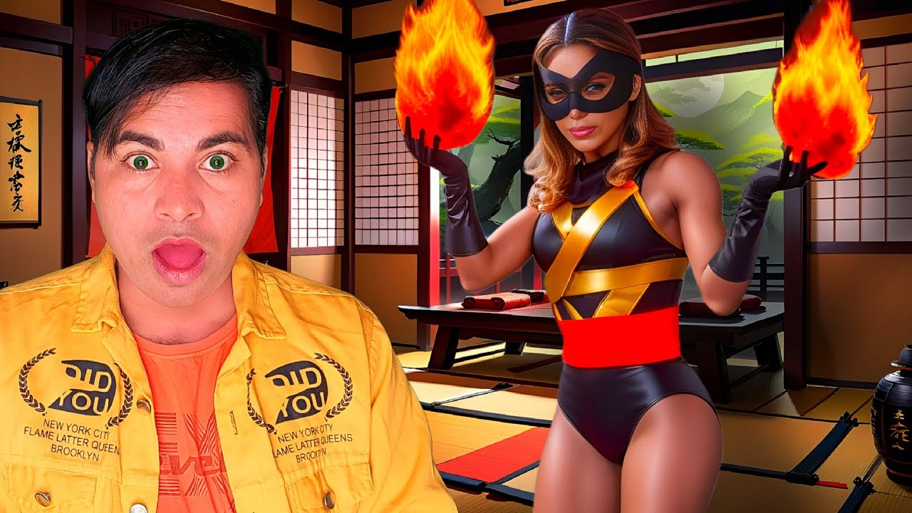fire-power-of-blaze-the-superheroine-vs-crazy-doctor-fight-old-rare