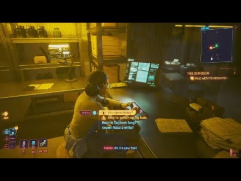 She's not very talkative... | Phantom Liberty - YouTube