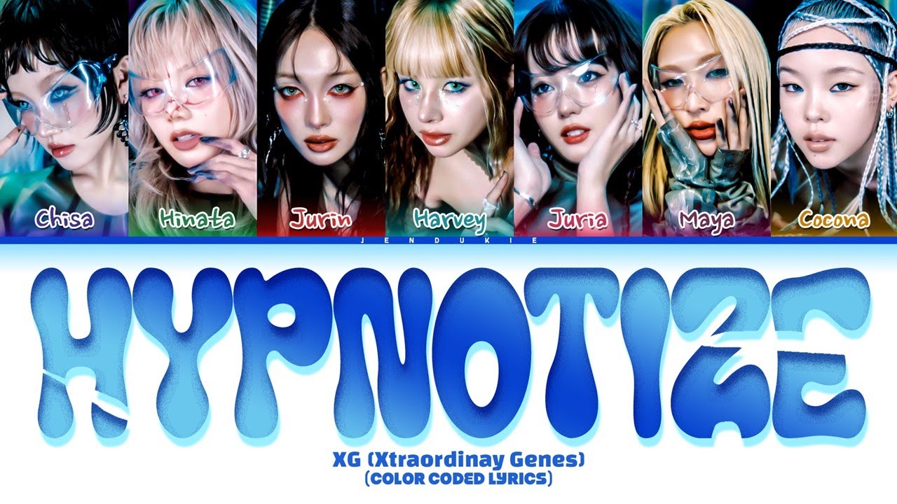 XG 'HYPNOTIZE' Lyrics (Color Coded Lyrics) - YouTube