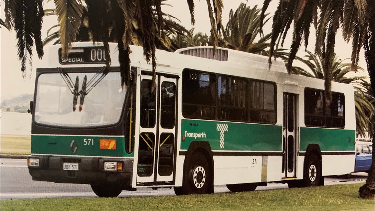 MACK RENAULT BUS 🇦🇺Australie🇦🇺 PR100.2 PR180.2 TRANSPERTH / ACTION ...