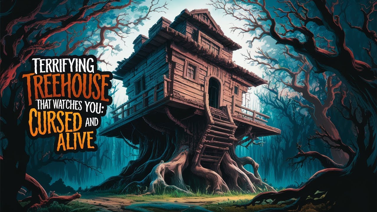 Trapped in the Creepy Treehouse: What’s Hiding in the Shadows? - YouTube