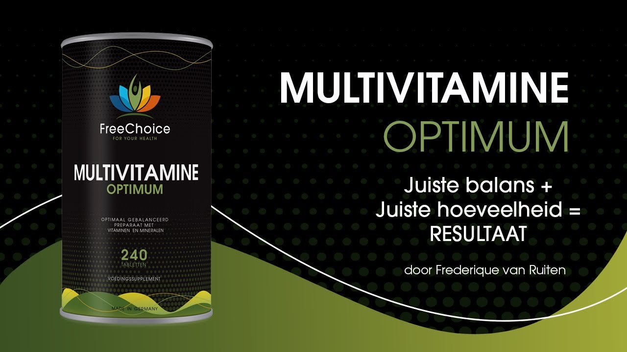 De Multivitamine Optimum van FreeChoice - YouTube
