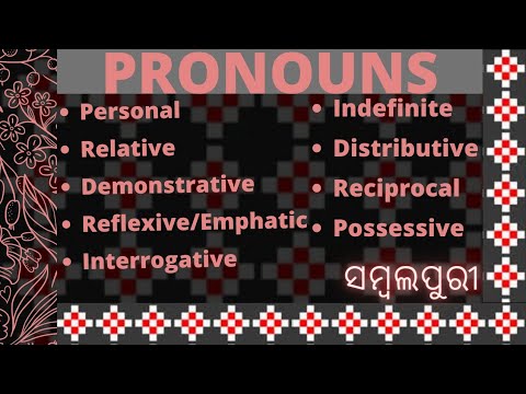 PRONOUN-Personal,Relative, Demonstrative, Reflexive/Emphatic ...