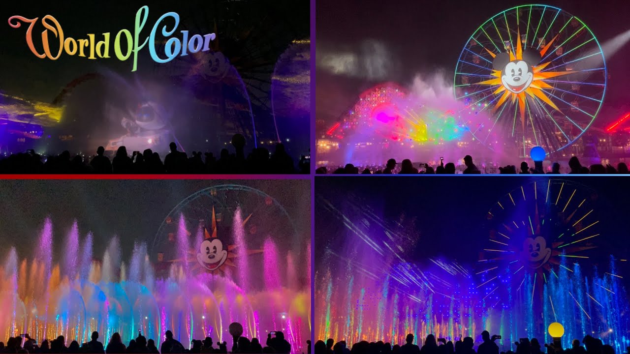 World of Color (4/30/2022, Yellow Viewing Area, 10:15 pm show) - YouTube