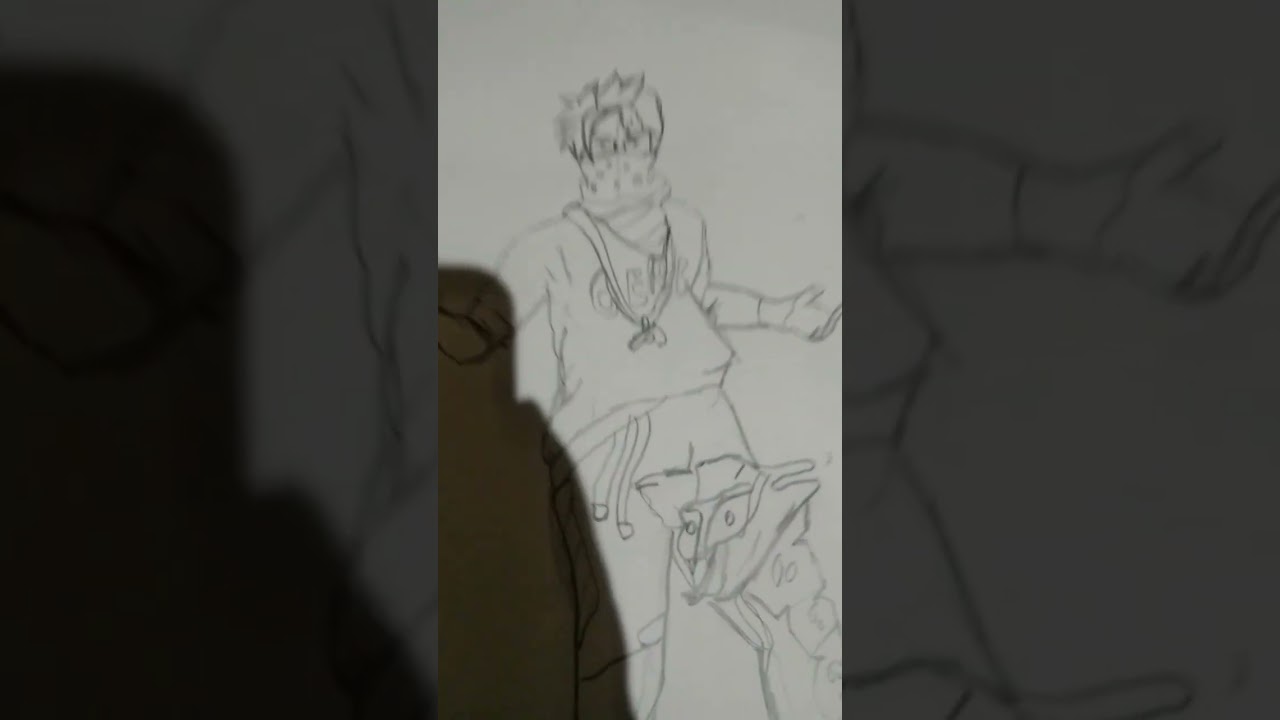 free fire cobra emote drawing - YouTube