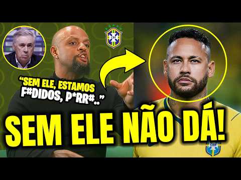 🚨 FELIPE MELO MANDOU A REAL SOBRE NEYMAR NA SELEÇÃO