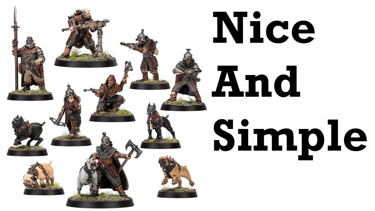 The Warhammer Age Of Sigmar Wildercorps Hunters Are Rather Nice - YouTube