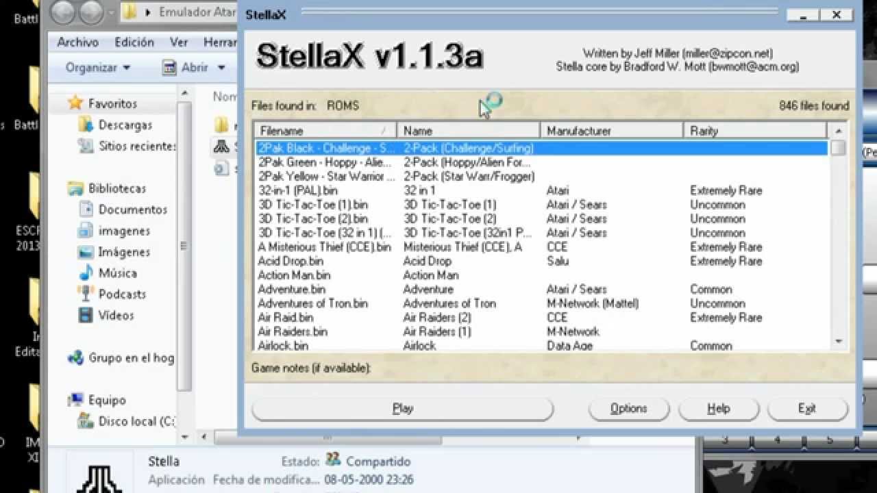 EMULADOR PORTABLE ATARI + ROMS - YouTube
