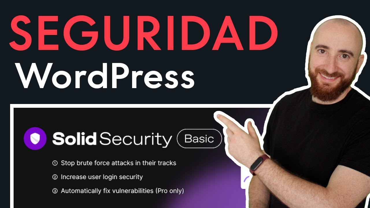 🔒 Aumenta la Seguridad de tu WordPress | Tutorial Solid Security - YouTube