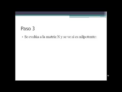 Cálculo de una matriz elevada a la "n" potencia - YouTube