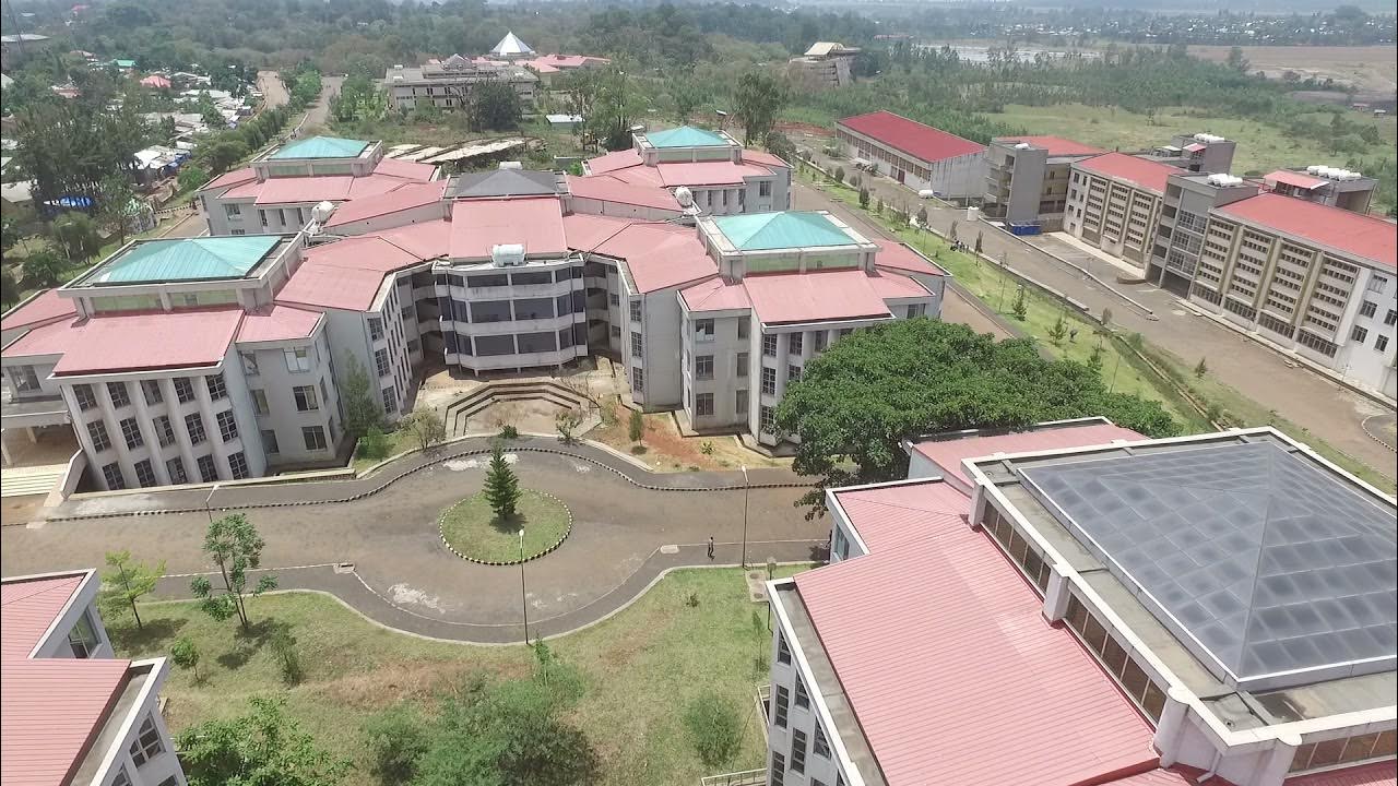 Jimma University JIT campus drone footage - YouTube