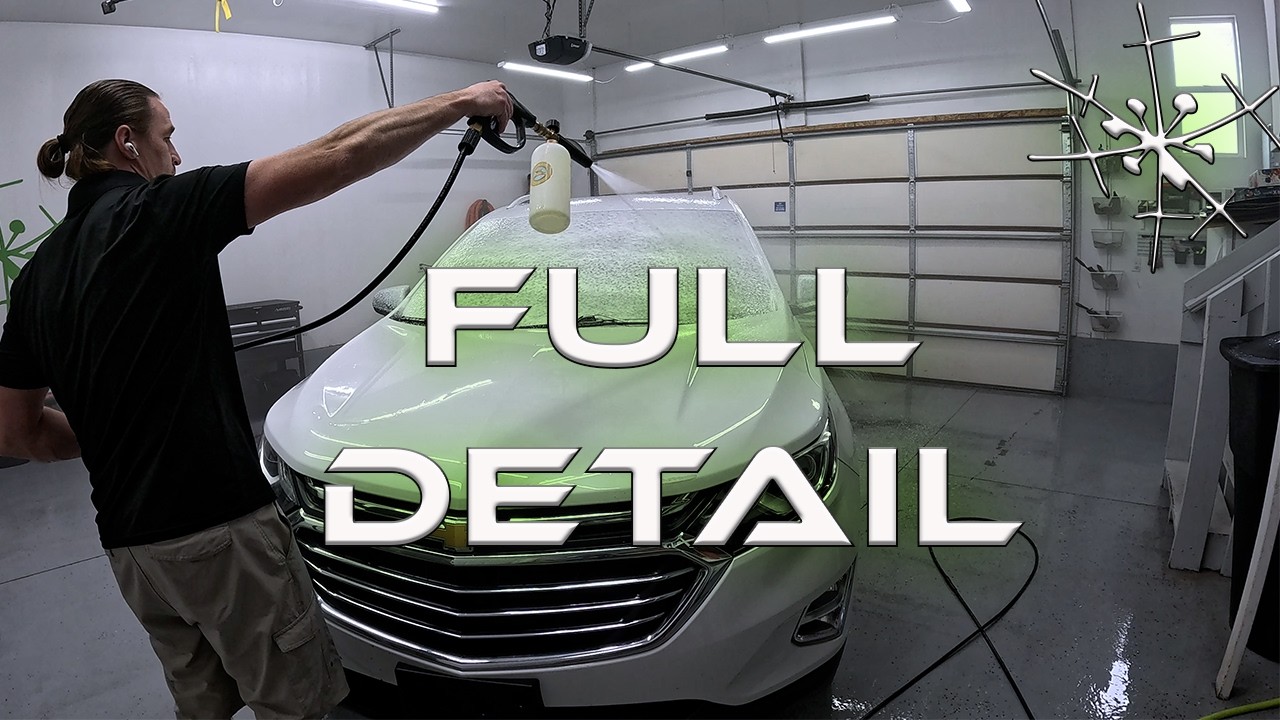 Chevrolet Traverse Deep Cleaning and Full Detail - YouTube