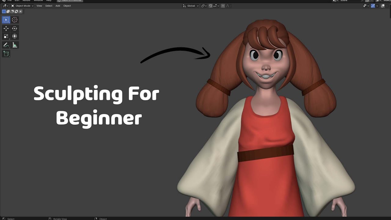 Easy way for sculpting fast / Speed Sculpting in Blender - YouTube