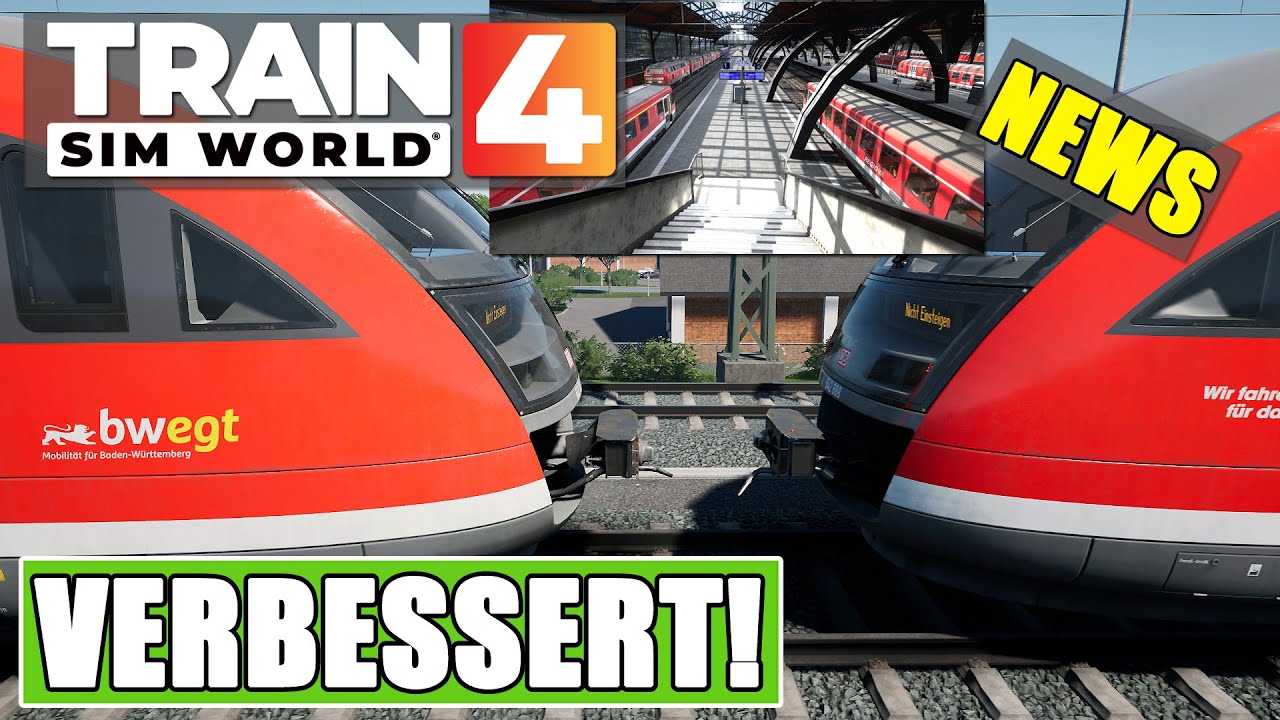 Train Sim World 4 | Neues UPDATE! | BR 642 ENTKOPPELN? | BR 218 | TSW 4 ...