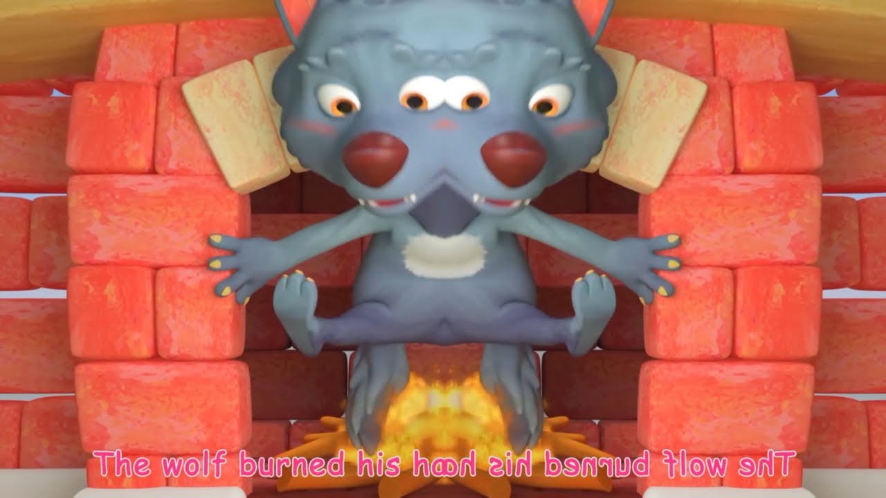 Wolf Burned His Hairy Tail Colourful And Sounds Effects Compilation ...